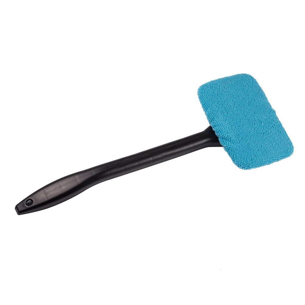 Long Handle Windscreen Wiper Microfiber Cloth Car Glass Cleaner Wand ...
