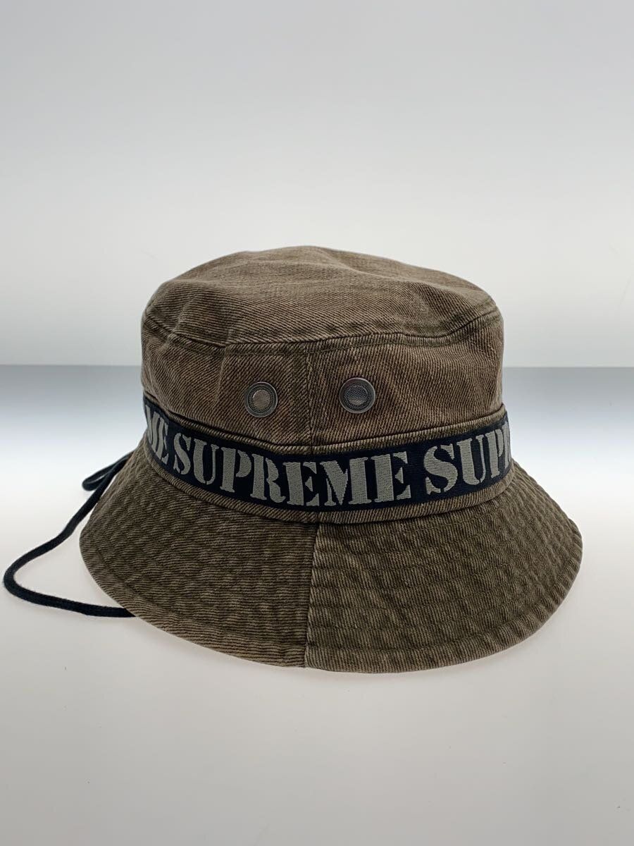 Supreme Hat 23SS Stencil Webbing Boonie Bucket Cotton Brown Supreme Hat 23SS Stencil Webbing Boonie Bucket Cotton Brown