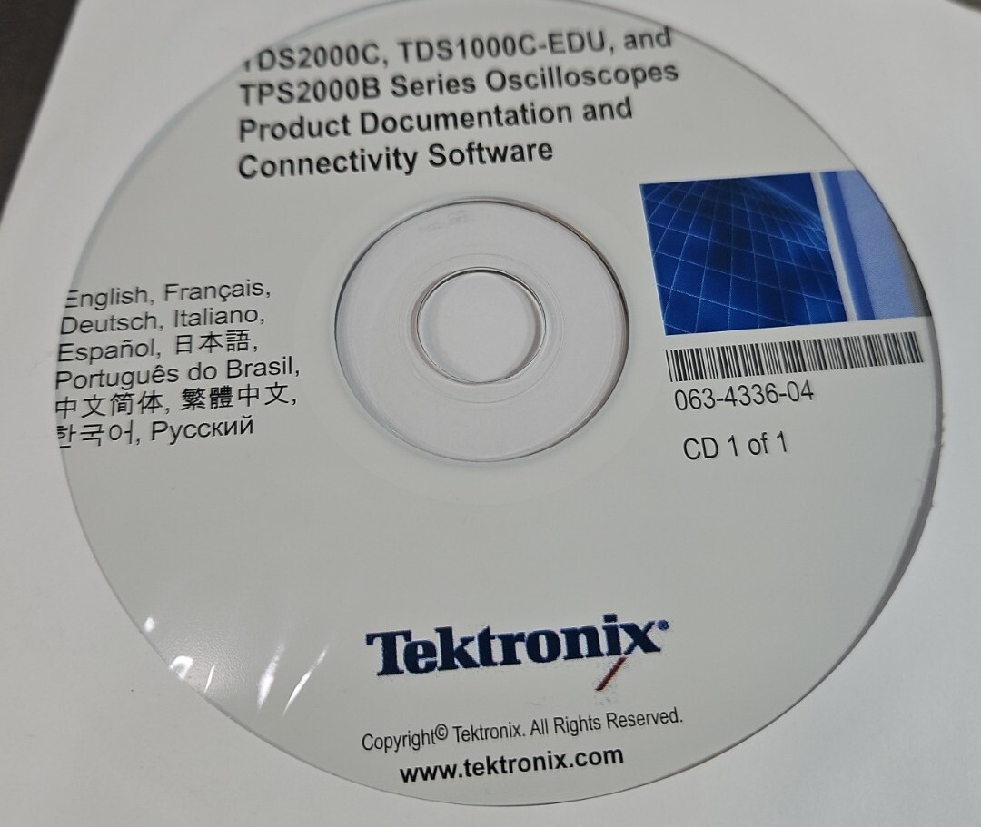 Tektronix TDS2000C and TDS1000C-EDU Series Oscilloscope Software 3C-17 ...