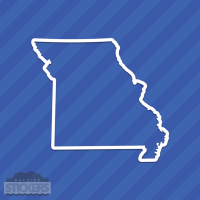 Missouri MO State Outline Vinyl Decal Sticker | eBay