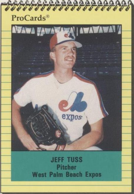 1991 ProCards Minor League - Jeff Tuss #1229 (RC) for sale online | eBay
