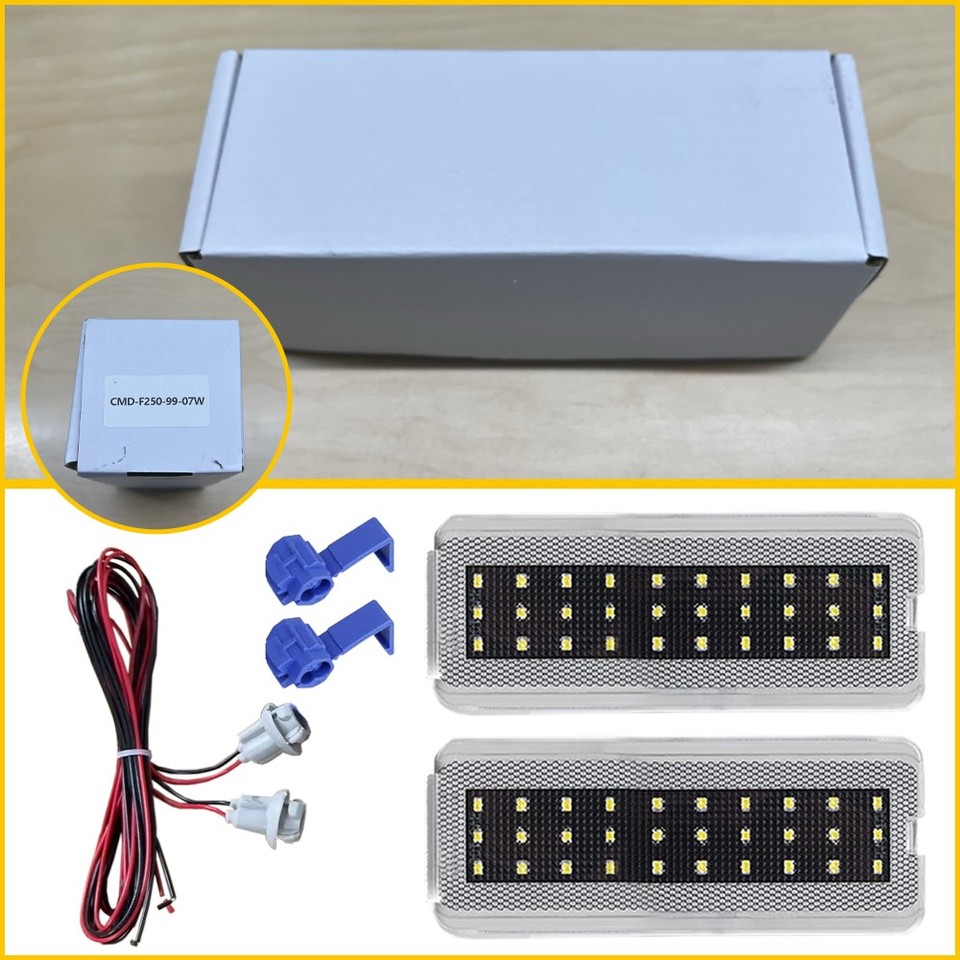 4PCS LED Door Light For 99-07 Ford Super Duty F250 F350 F450 F550 ...
