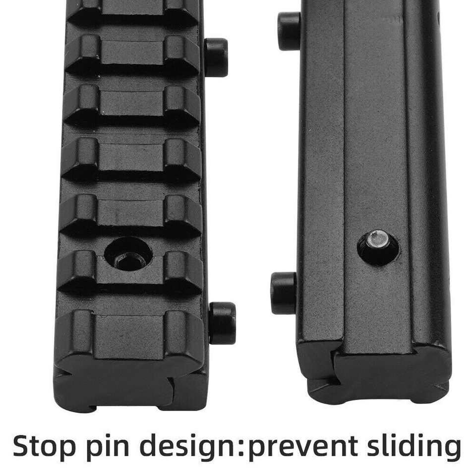 Low Profile 1"/25.4mm Scope Ring Mount /Dovetail Rail Scope Extend ...