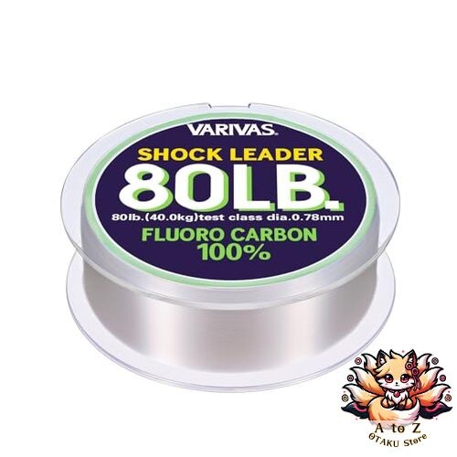NEW Shock Leader Fluorocarbon 80lb. (#22) 4513498009951| eBay