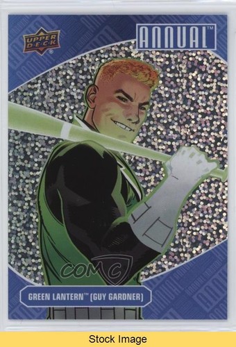 2023 Upper Deck DC Annual Silver Sparkle Green Lantern Guy Gardner #48 ...