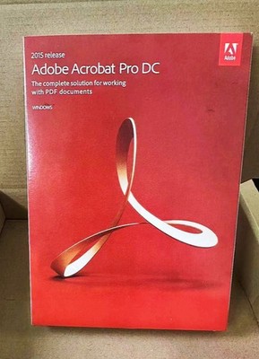 Adobe Acrobat Pro Full Version DVD/Windows - Permanent License For 2 ...