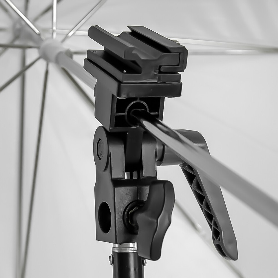 LSP [2-Pack] Flash Hot Shoe Mount Adapter Light Stand Bracket Umbrella Holder 602343649955| eBay