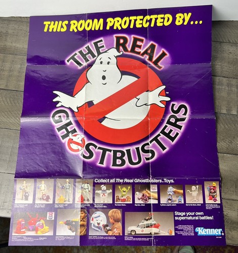 Vintage THE REAL GHOSTBUSTERS Calendar / Poster | eBay