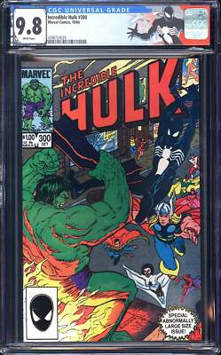 Incredible Hulk #300 CGC 9.8 (1984) Black Suit Spider-Man App! L@@K! | eBay