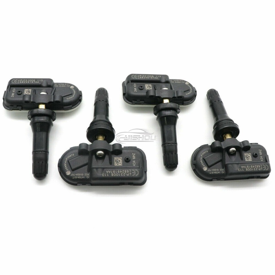 4PCS New Mopar 68249197AA Tire Pressure Sensor TPMS For Dodge Ram 1500 ...