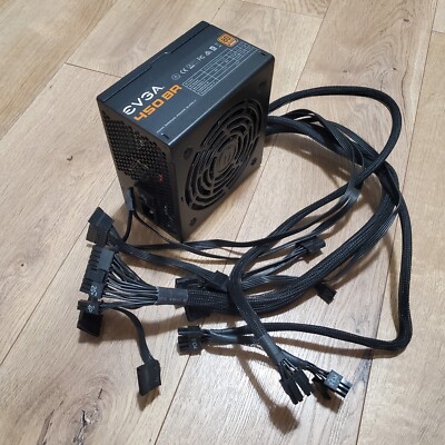 EVGA 450 BR 100-BR-0450 80 Plus Bronze 450W Gaming Power Supply 8Pin ...