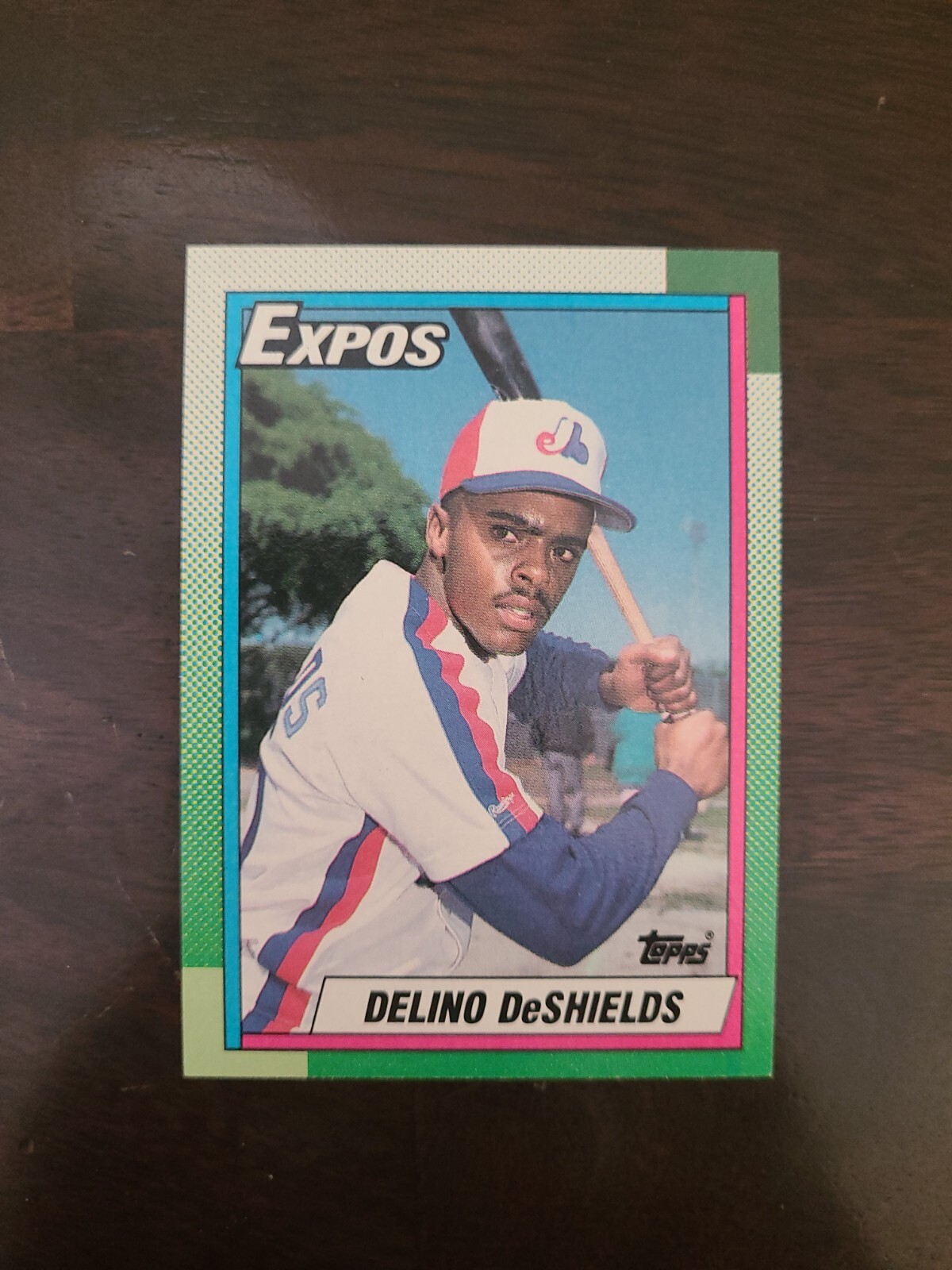 1990 Topps Delino DeShields RC #224 Montreal Expos Rookie | eBay