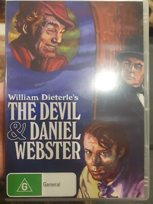 WILLIAM DIETERLE'S THE DEVIL & DANIEL WEBSTER DVD 1941 CULT FILM EDWARD ...