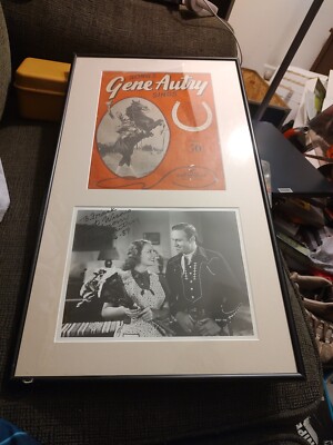 Gene Autry - Autographed Framed Photograph with Certificate of ...