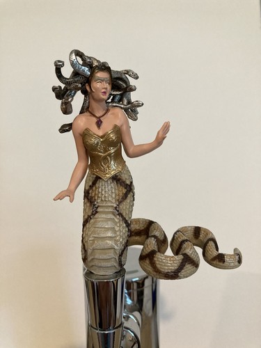 Medusa Mini Beer Tap Handle, Tap Handle Displays, Mythical, Snake Lady ...