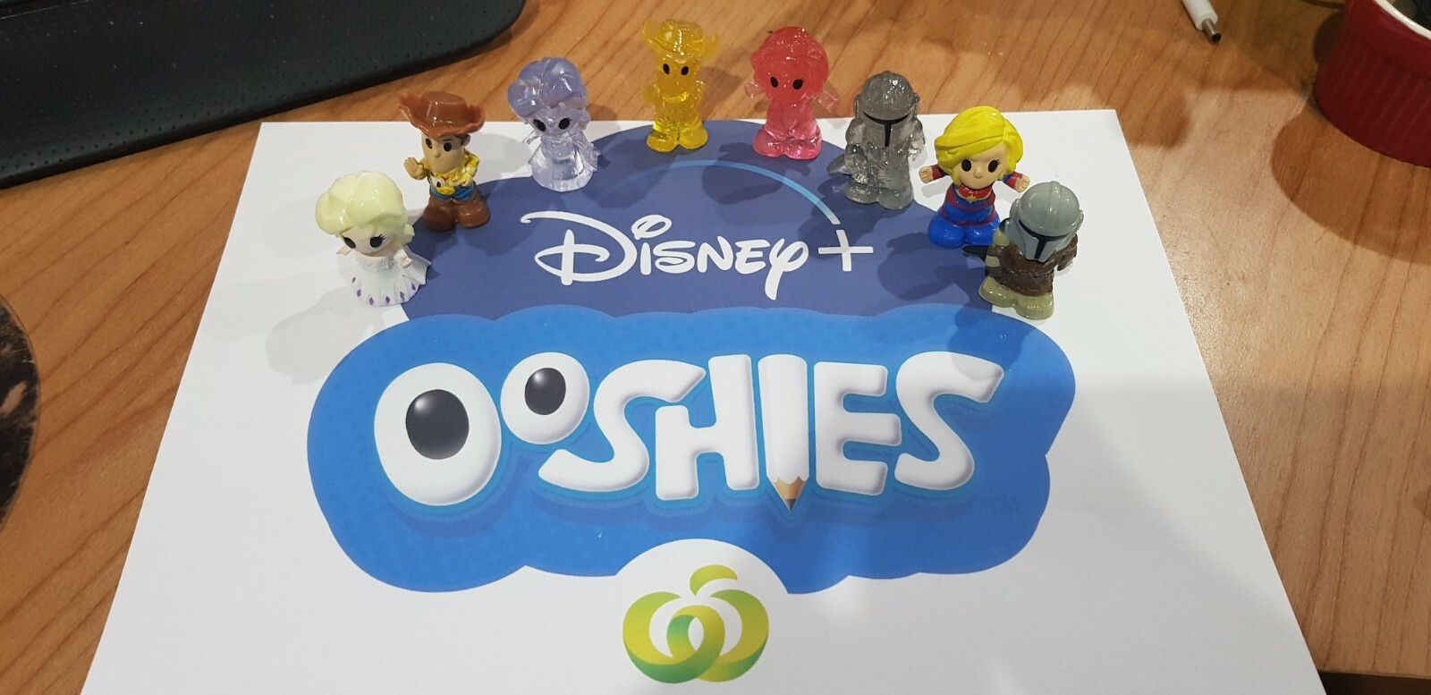Woolworths DISNEY+ RARE OOSHIES COMPLETE YOUR SET | eBay