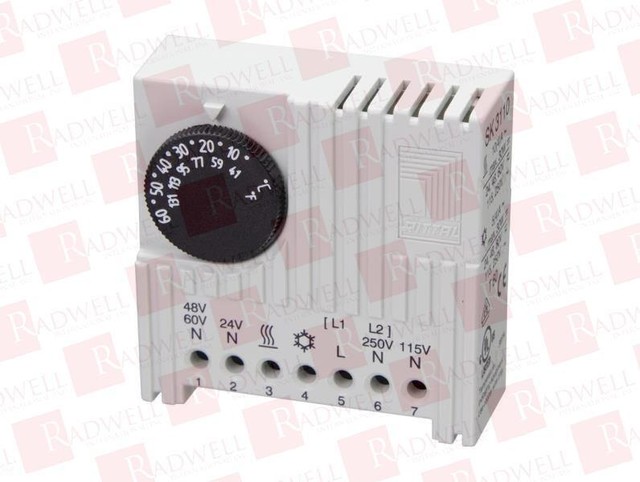 Rittal ABS Plastic and Bimetal Thermostat 1 EA - 3110000 for sale ...