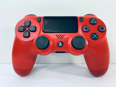 Genuine Playstation 4 Ps4 Controller - Red - Sony - Original | eBay