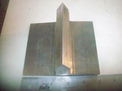 4 1/4" Wide About 4 Pound steel wedge tool from Vintage Metal Lathe ...