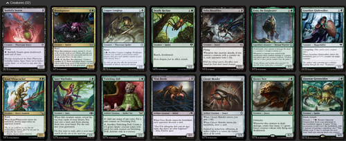 The Swarmweaver MTG EDH Commander Deck, Tribal Insect & Spiders! | eBay