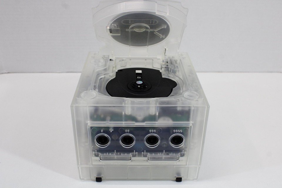 Nintendo GameCube Clear Console Region Switch GC NTSC-U/C & J PLAY US ...