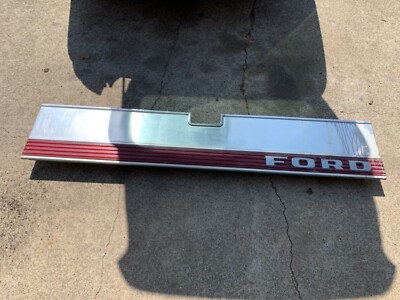 Ford Bullnose Truck Tail Gate Trim Panel bed Tailgate Flare f150 f250 ...