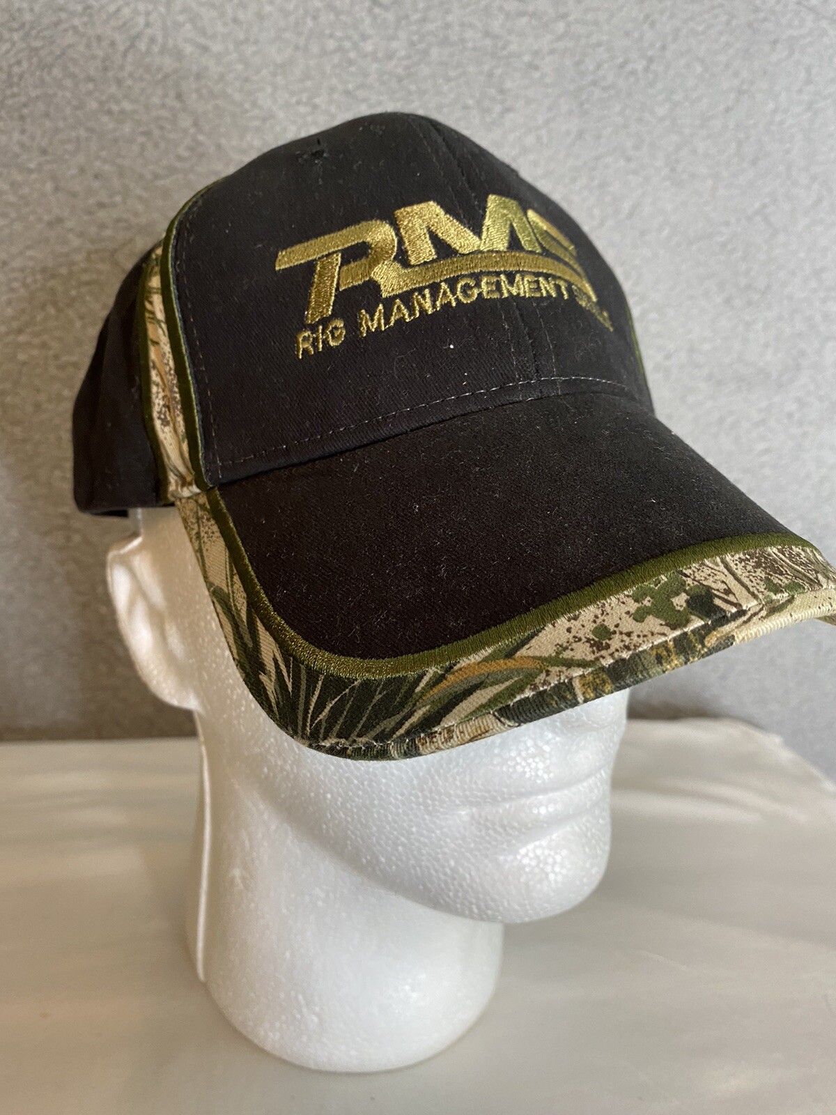 RMS Rig Management Skills Game Guard Cap Black /Camo … - Gem