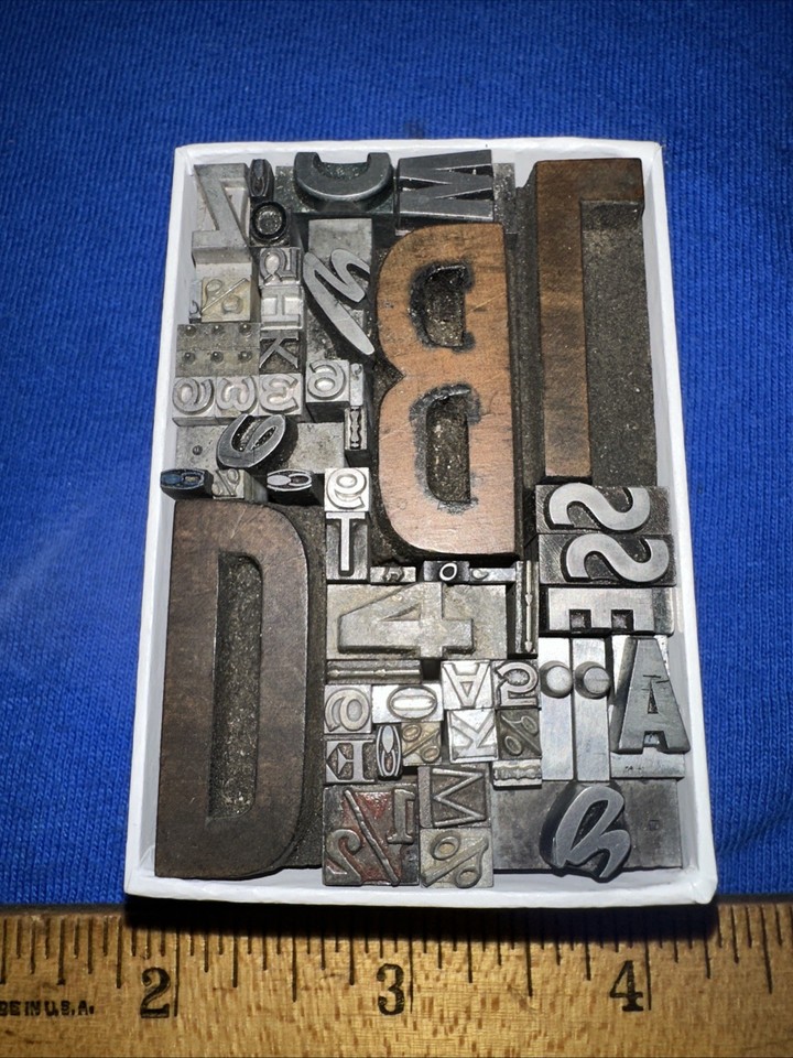 Printing Blocks “ Lead Ornamental Borders Dingbats” Variety #B | eBay