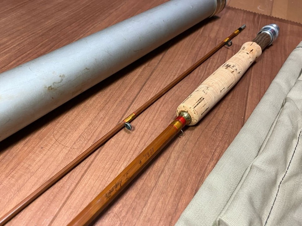 Orvis Midge Custom 7'9" 5wt Bamboo Fly Rod with Case, Used 1981 | eBay