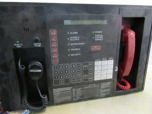 siemens mkb-2 fire alarm annunciator telephone microphone panel mxl [3 ...