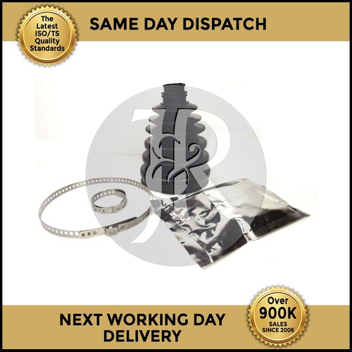 FITS RENAULT CLIO DRIVE SHAFT CV BOOT KIT GAITER UNIVERSAL STRETCH ...