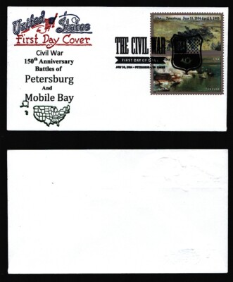 #4910-10 2014 Civil War 1864 Pair FDC Slogan Cancel UA FD6987 | eBay