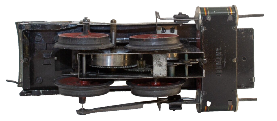 Vintage Pre-War Large Karl Bub (KBN) 0-gauge Clockwork Train Set (c ...