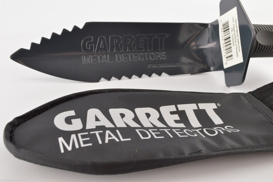 GARRETT METAL DETECTORS EDGE DIGGER DIGGING TOOL WITH BELT SHEATH, NEW ...