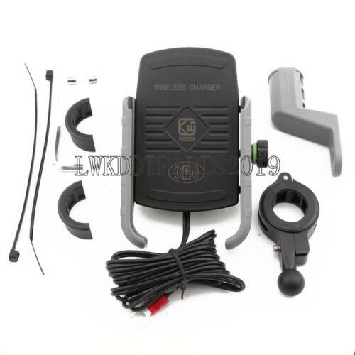 Motorcycle Cell Phone Mount Holder Wireless Charger for Harley-Davidson ...