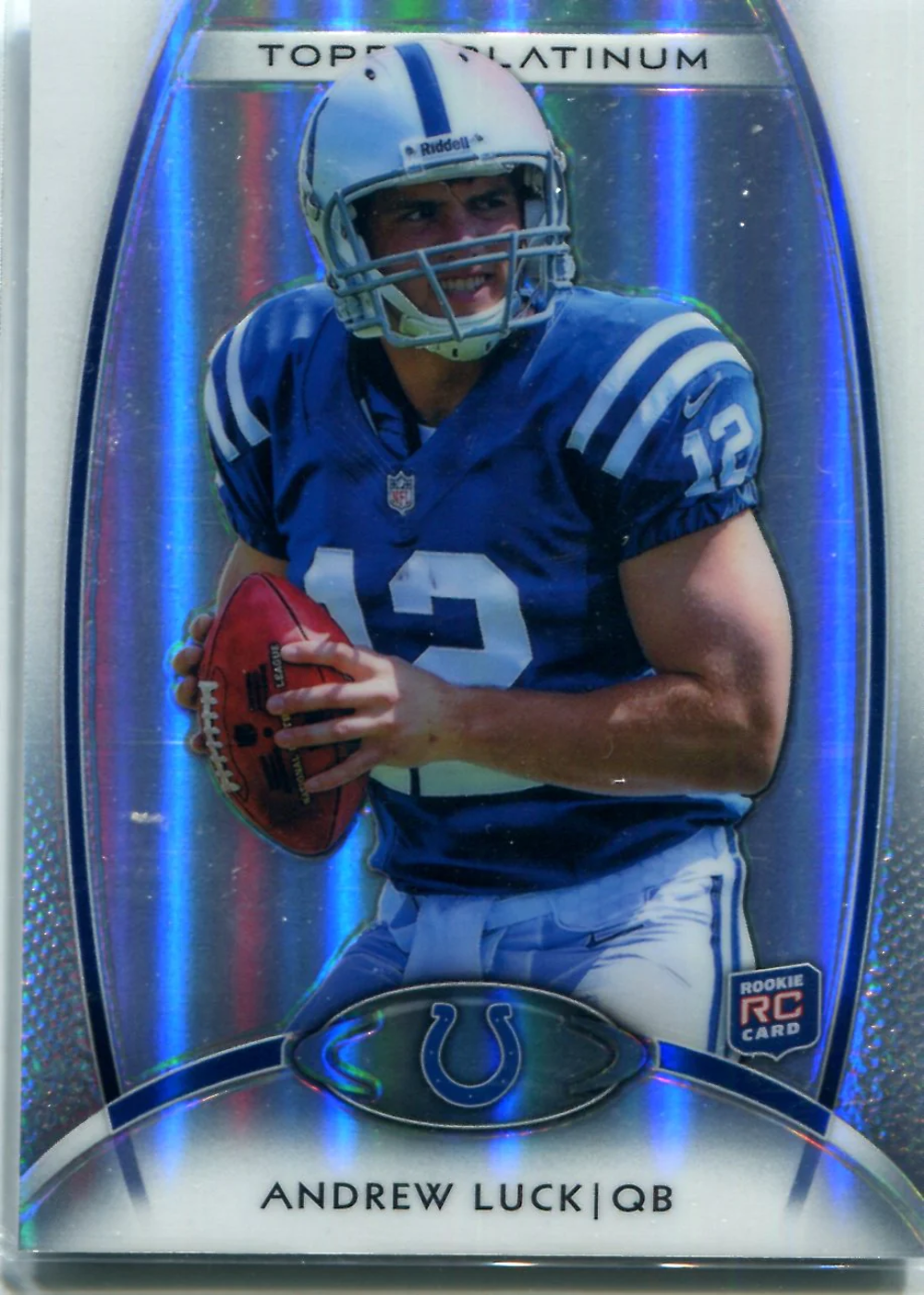 Andrew Luck 2012 Topps Platinum Rookie Card | eBay