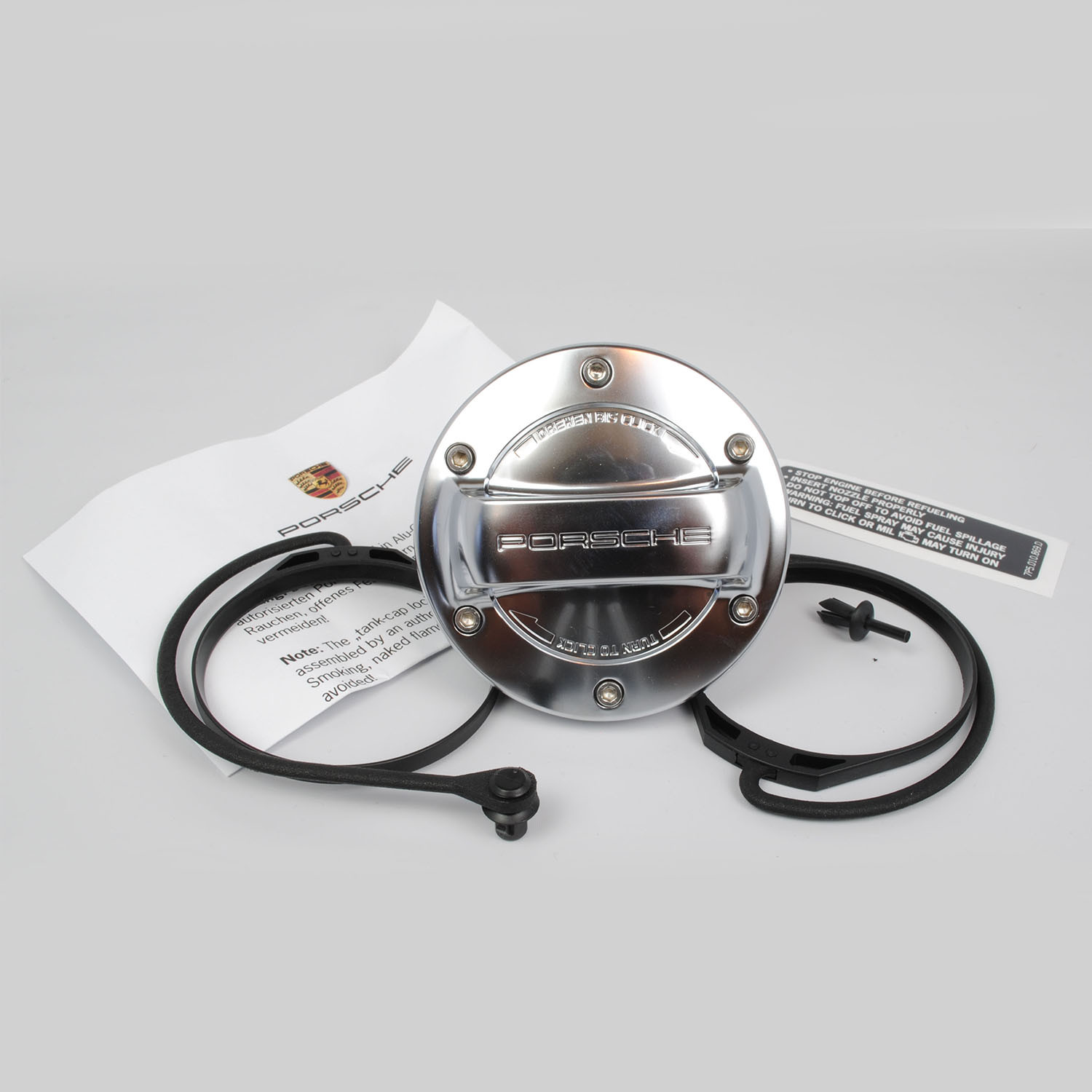 Genuine Porsche Aluminium Look Gas Cap Fuel 986/996/987/997 | eBay