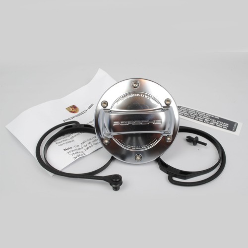 Genuine Porsche Aluminium Look Gas Cap Fuel Cap 986/996/987/997 Cayenne ...