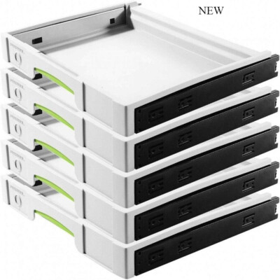 Festool 500767 SYS-AZ Drawer Set Systainer Organizer, 5x Pull out ...