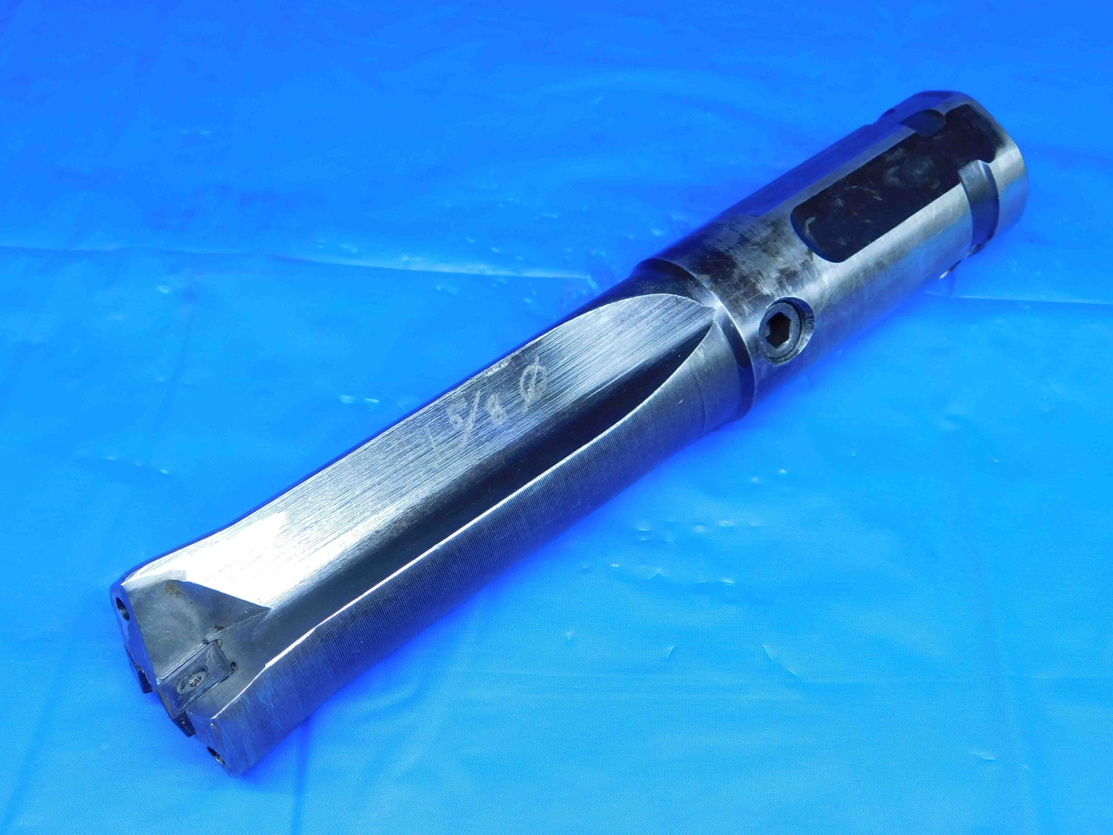 KENDEX METCUT 1 5/8 O.D. INDEXABLE DRILL 270-0162 Y 1 1/2 SHANK SN-43 1 ...