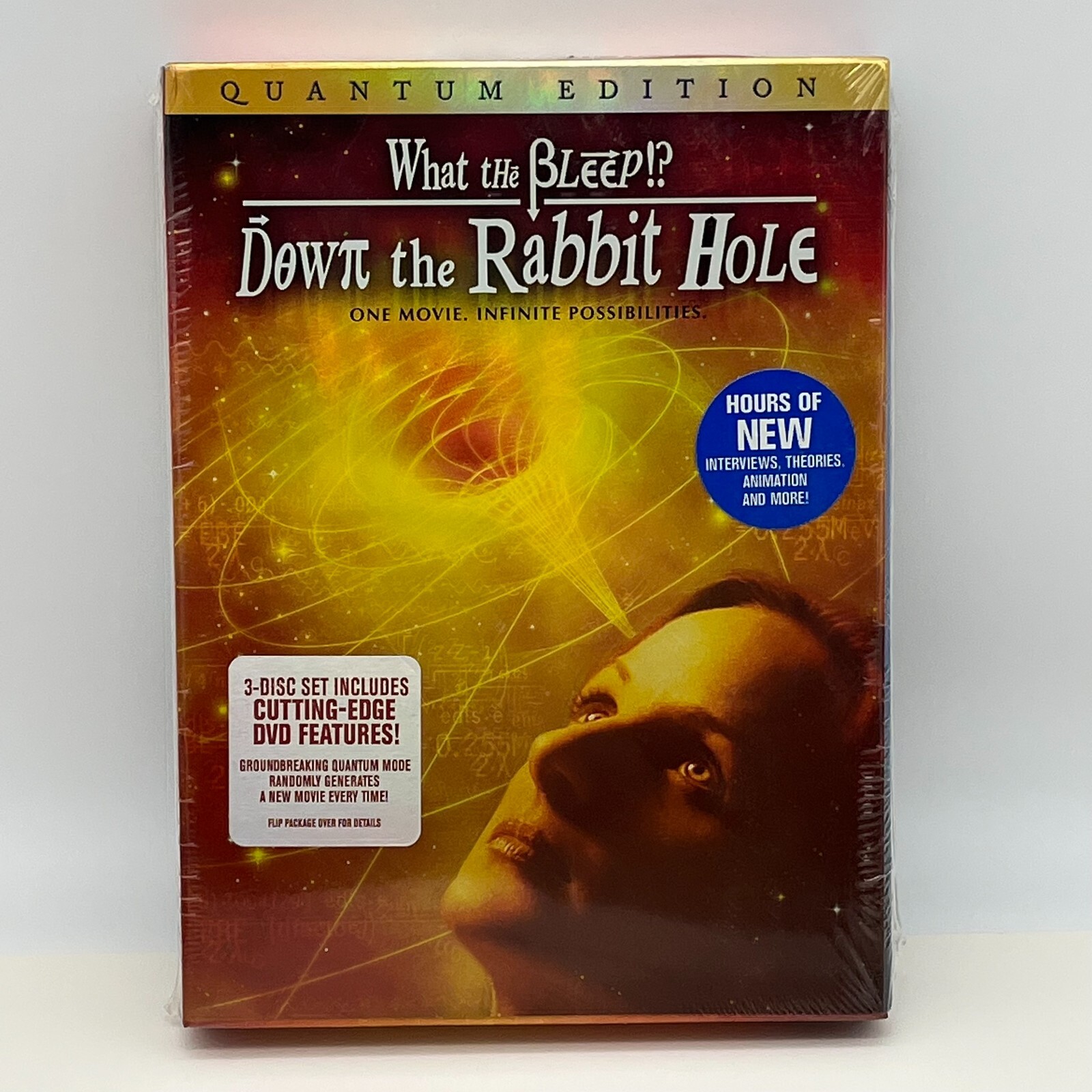 What the Bleep? Down the Rabbit Hole (DVD, 2006 3-Disc Set, WS) New ...
