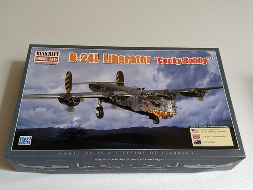 Minicraft B-24L Liberator Cocky Bobby Airplane Plastic Model Kit | eBay