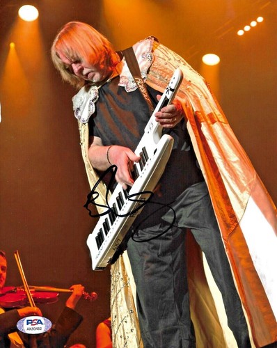 Rick Wakeman Keyboardist Yes Strawbs Signed Auto 8x10 Photo PSA/DNA COA ...