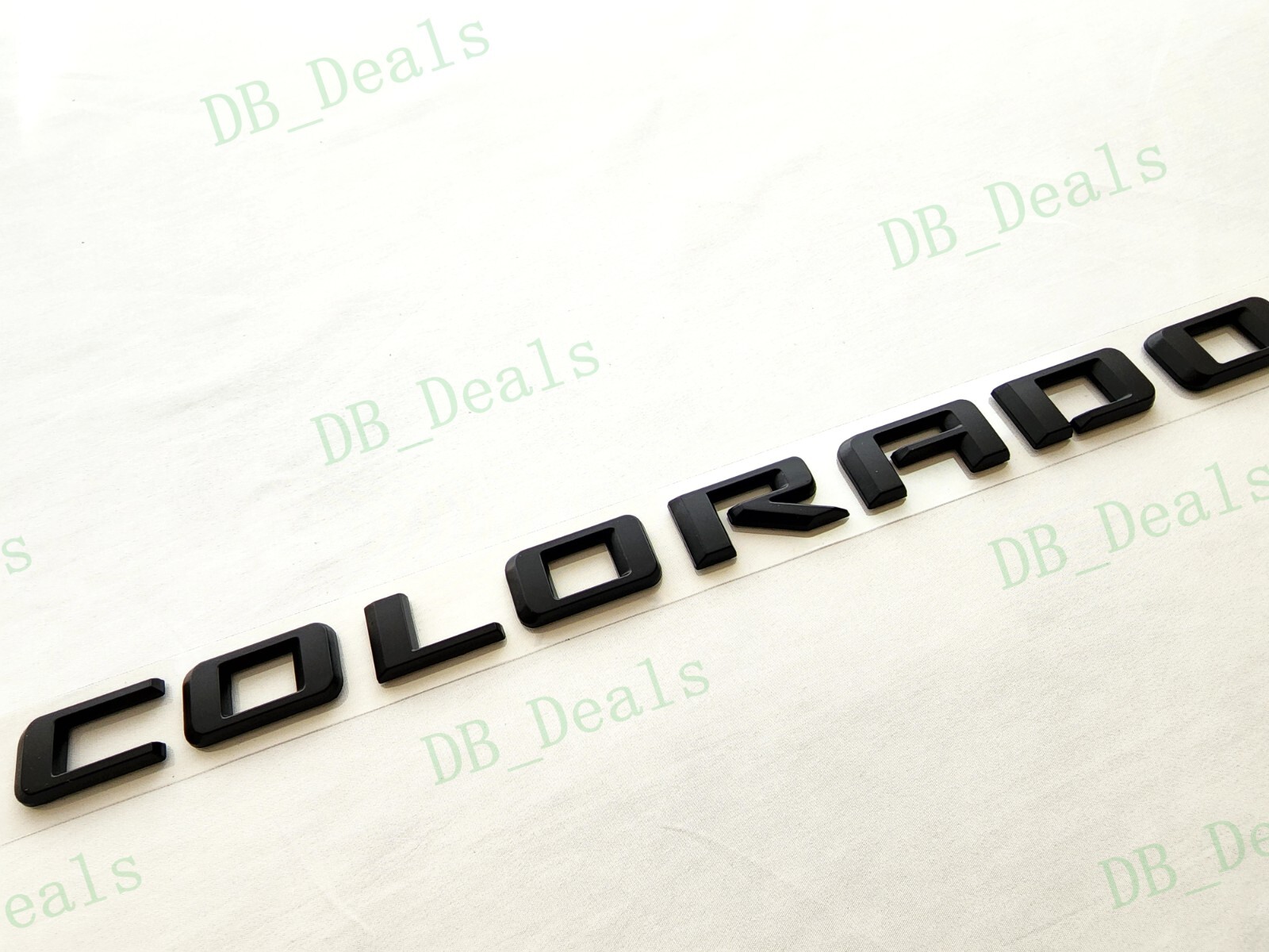 1PC Matte Black Rear Tailgate Colorado Emblems Letters Badges Fit 2023 ...