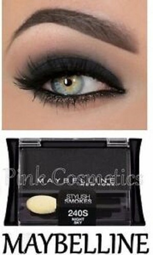Maybelline ExpertWear Eye Shadow 240S Night Sky (no shimmer) - NEW ...