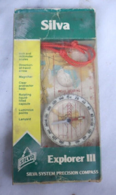 Nice New / NOS Vintage Silva System Explorer III Type 3 Precision Compass Sweden | eBay