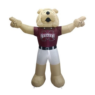 Mississippi St Bulldogs 7Ft Tall "Bully" Mascot Inflatable Yard ...