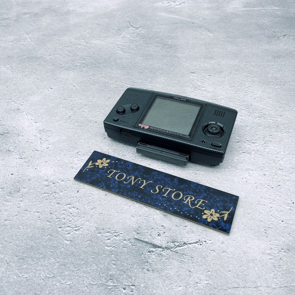 SNK Neo Geo Pocket Color Carbon Black Game Console 1998 Handheld System ...