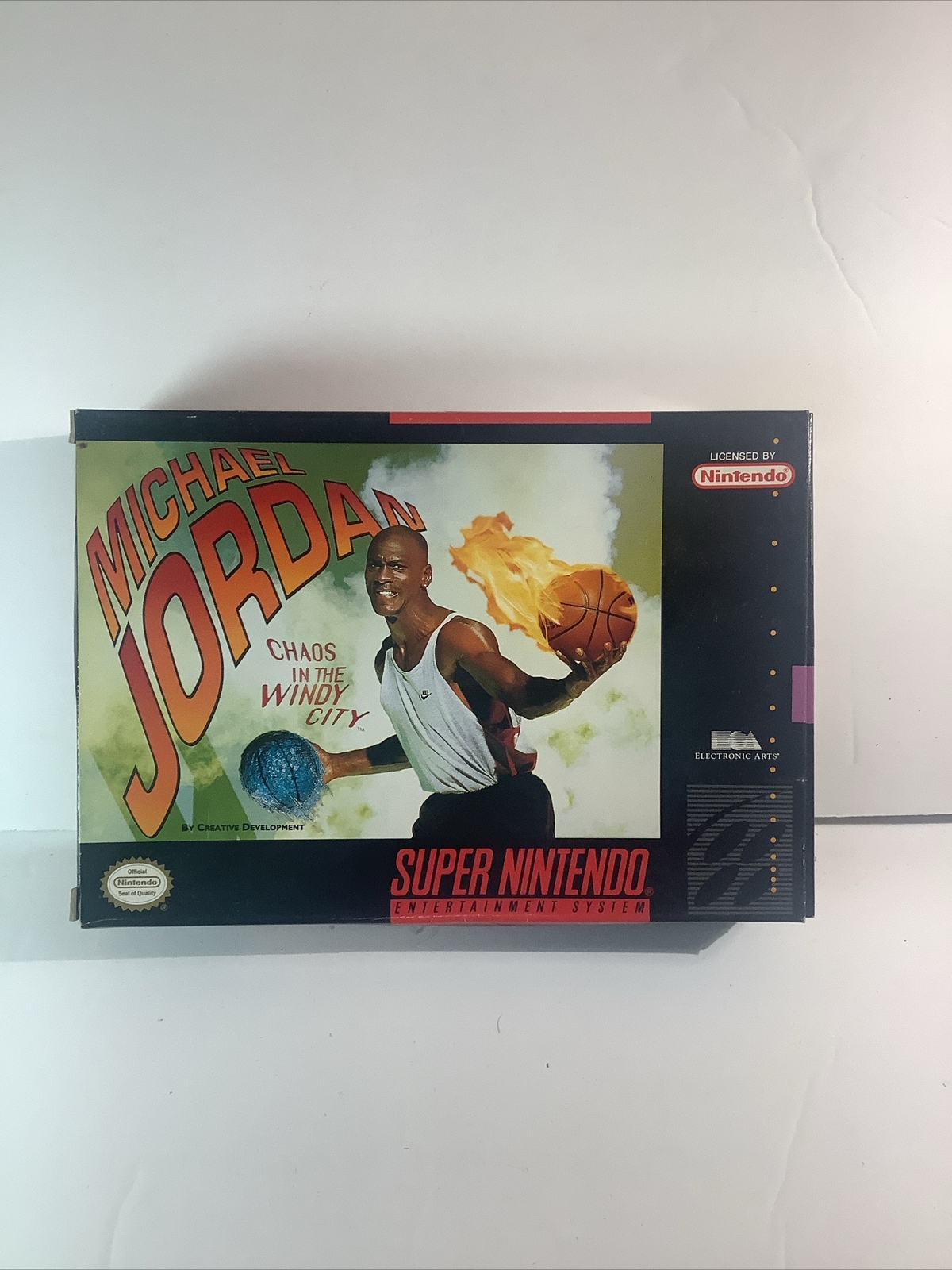Michael Jordan: Chaos in the Windy City (Super Nintendo) SNES Complete ...