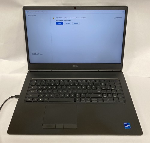 DELL PRECISION 7760 i7-11850H 2.5GHz 32GB RTX A3000 LAPTOP NOTEBOOK PC ...